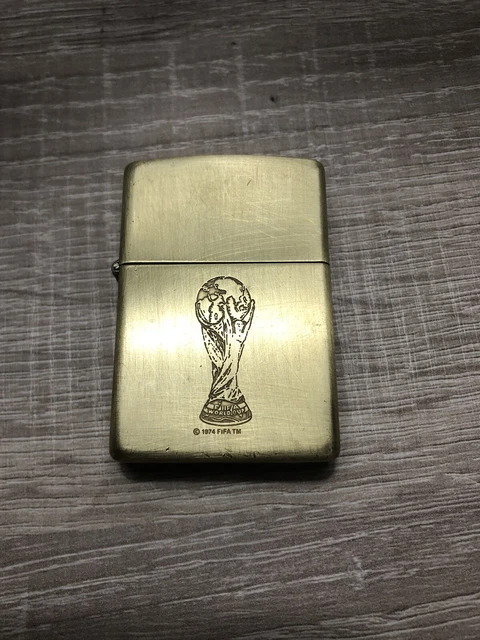 ZIPPO VINTAGE COUPE Monde Football World Cup EUR 50,00 - PicClick FR