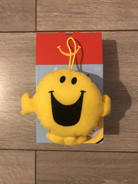 MR MEN MR Happy McDonalds 2024 Happy Meal Soft Plush Toy NEW🔥 £1.99 ...