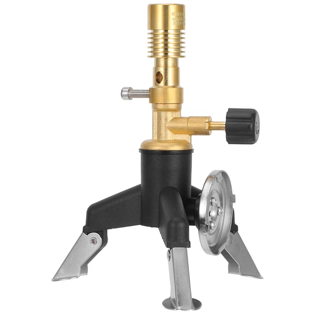 BUNSEN BURNER EQUIPMENT Laboratory Brass Bunsen Burner Gas Portable And ...