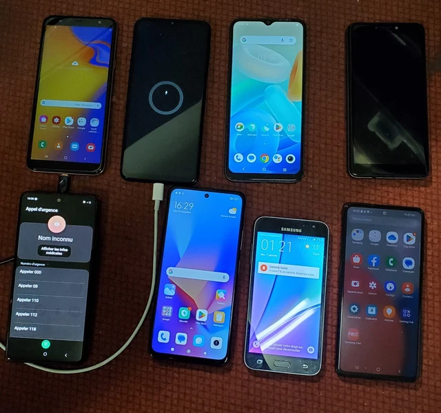 LOT DE 8 Téléphones hs pour pieces ou a reparer EUR 1,00 - PicClick FR