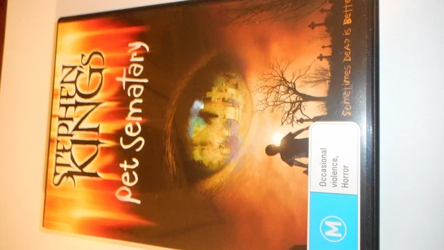 DVD PET SEMATARY 1 & 2 STEPHEN KING $14.95 - PicClick AU