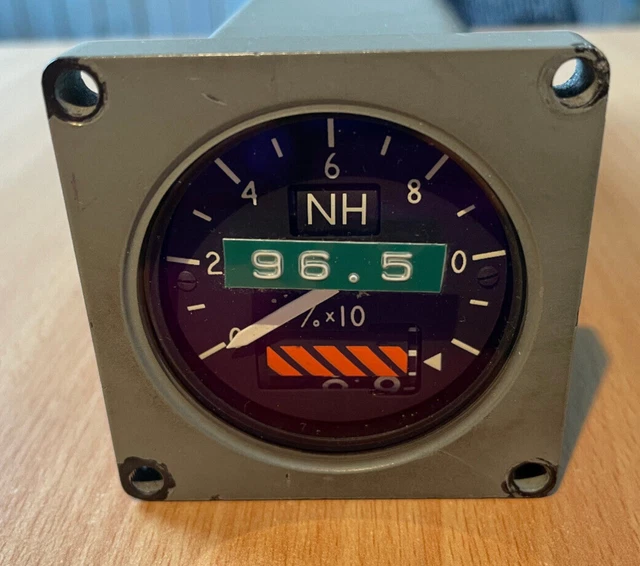 TORNADO COCKPIT ENGINE Speed Indicator RPM Gauge Flight Simulator £40. ...