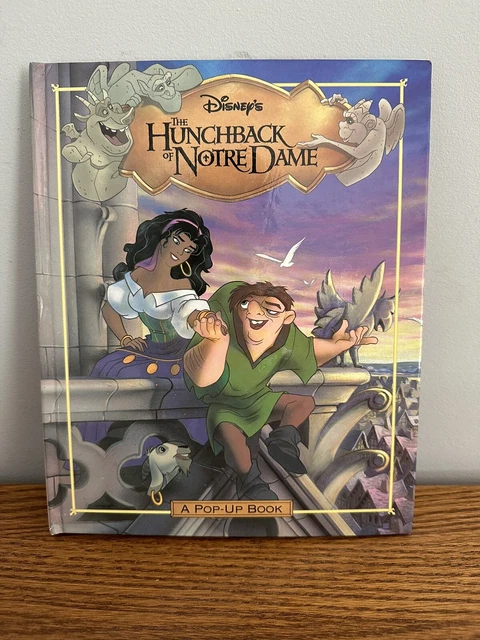 DISNEY'S THE HUNCHBACK OF NOTRE DAME Pop-Up Book 1996 £2.34 - PicClick UK
