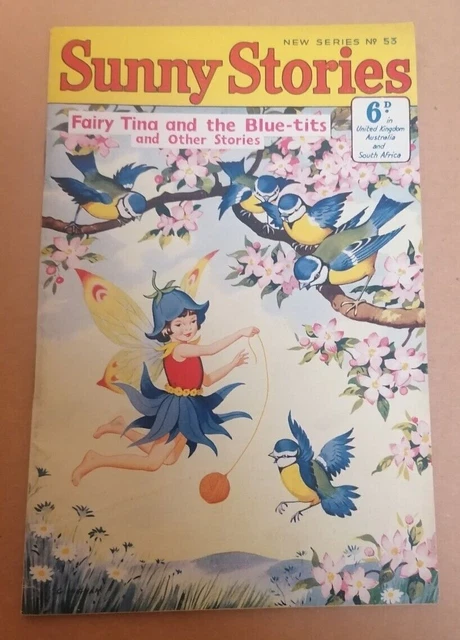 COMIC - VINTAGE British Post-War Comic Sunny Stories New Series 1958 ...