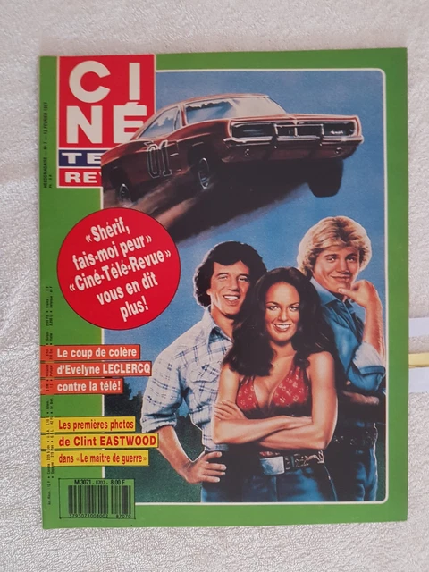 CINE REVUE N°7 1987 Bravestarr Ghostbusters E.leclercq Senta Berger C.bach EUR 4,00 - PicClick FR