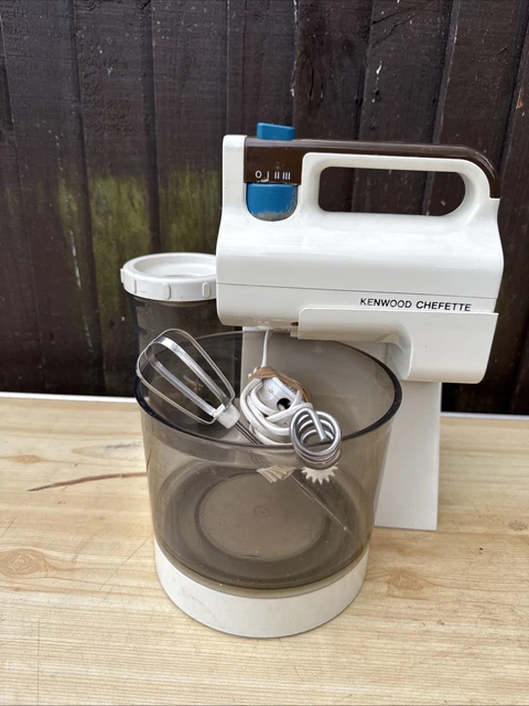 KENWOOD CHEFETTE MODEL A375 Mixer with Stand Driven Bowl & Liquidiser ...