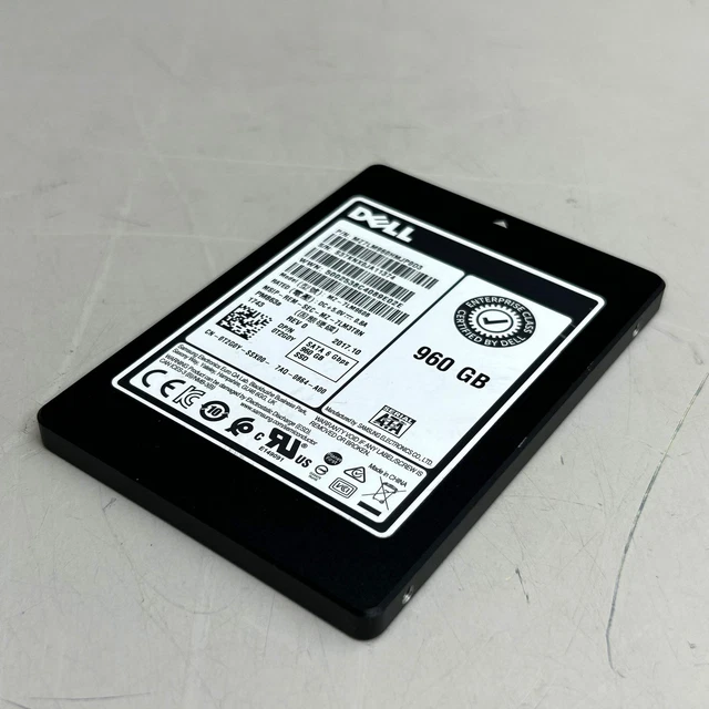 DELL MULTI LEVEL Cell SFF SATA Mixed-Use SSD 960GB MZ7LM960HMJP0D3z ...