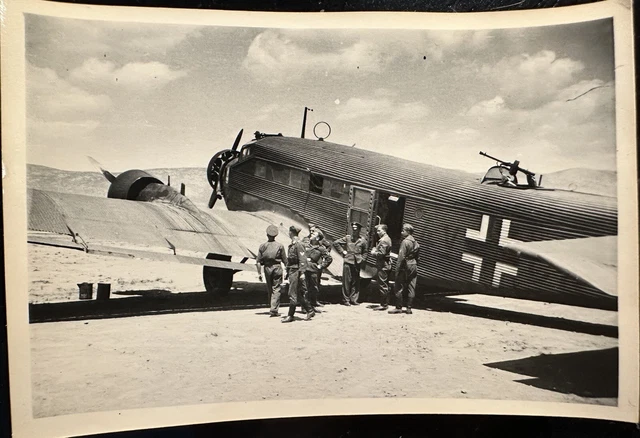 GERMAN PHOTO WW2 ARCHIVE : JUNKERS Ju-52 _ LUFTWAFFE EUR 11,99 ...