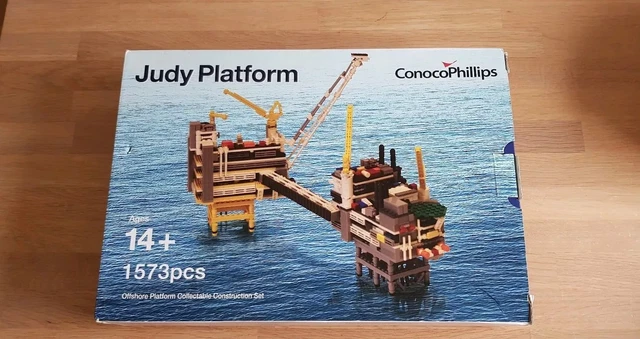 BRIGHT BRICKS CERTIFIED Professional Lego ConocoPhillips Judy Platform ...