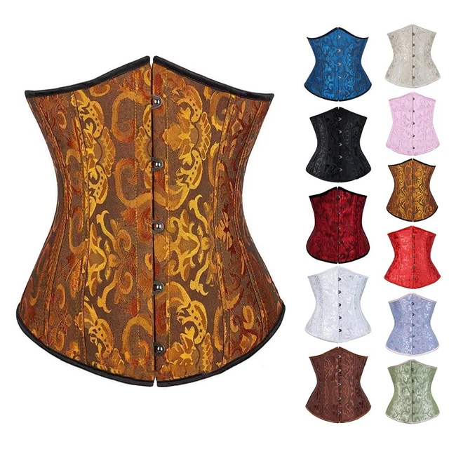 LACE PATTERNED WOMENS Corset for a Sleek Body Shaping Look in Multiple ...
