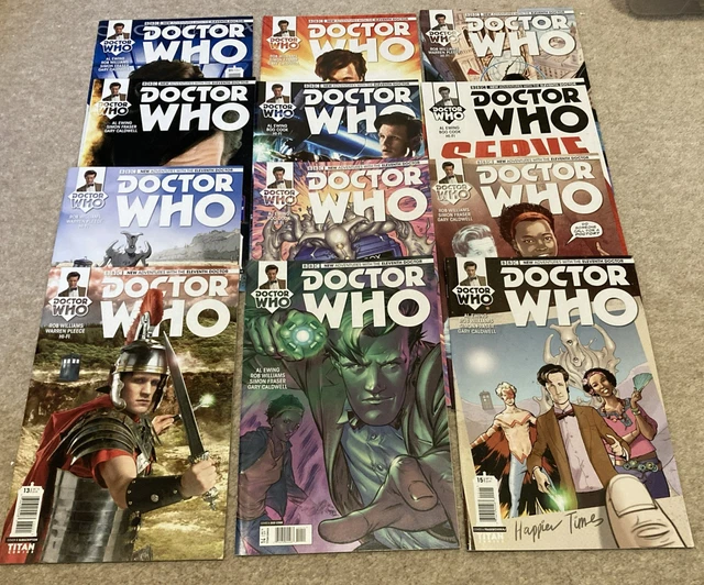 DR WHO COMIC Bundle Of 12 Titan Comics Issues Matt Smith 11th Dr - all ...
