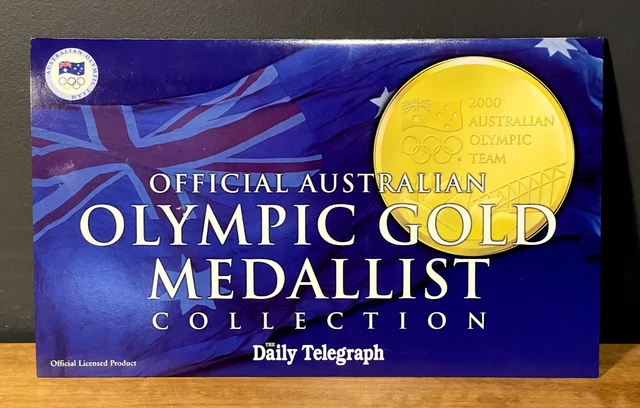 DAILYTELEGRAPH OFFICIAL OLYMPIC Sydney 2000 Gold Medallist Collection ...