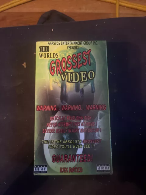 The Worlds Grossest Video Vhs Rare Horror Weird Cult Sov Strange £85