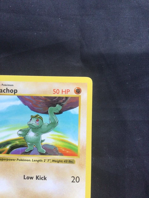 POKEMON CARDS: BASE Set 1st Edition Common: Machop 52/102 $42.08 ...