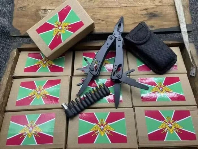 RUSSIAN MILITARY BORDER Multifunctional Folding Knife Outdoor Tool ...