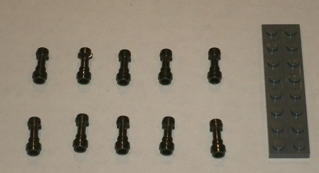 LEGO NEW PEARL Dark Grey Minifig Tool Lightsaber Hilt (10x) 6122727 ...