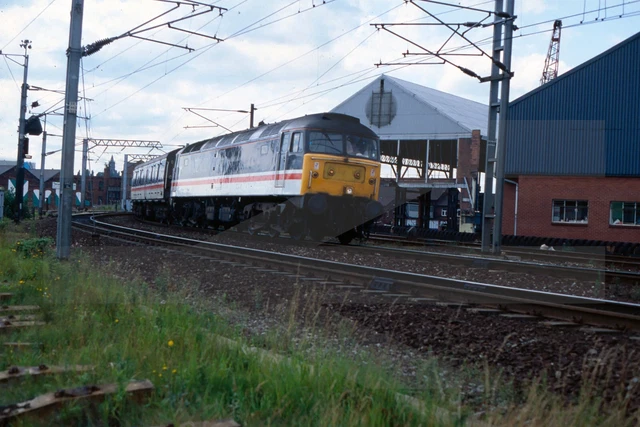 ORIGINAL 35MM SLIDE - Class 47/8 'InterCity Swallow' - 47815 - Leeds ...