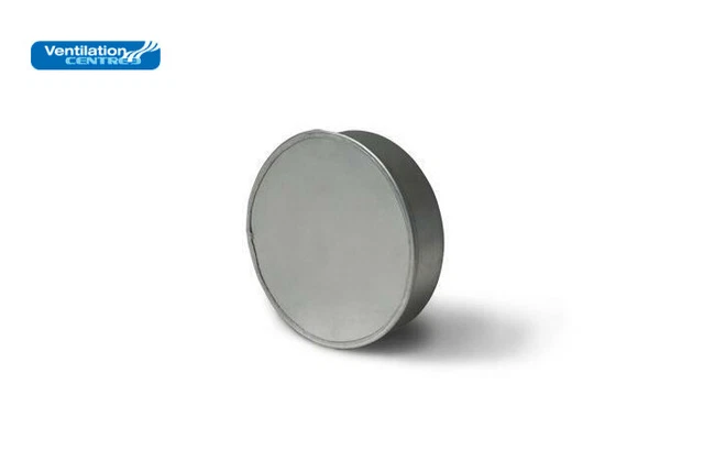 450MM END CAP galvanised steel ventilation extractor fan ducting ...