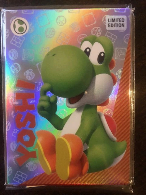 PANINI SUPER MARIO Playtime 2023 Sticker Album Limited Edition Card ...