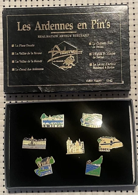 LES ARDENNES EN Pin’s / ARTHUS BERTRAND Coffret EUR 19,00 - PicClick FR