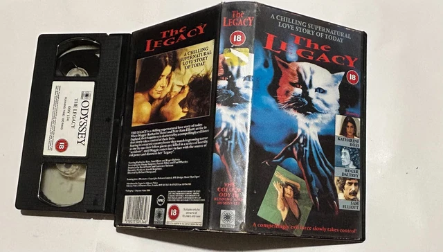 THE LEGACY {1978 Horror Vhs, Odyssey Video} Sam Elliott, Katharine Ross ...