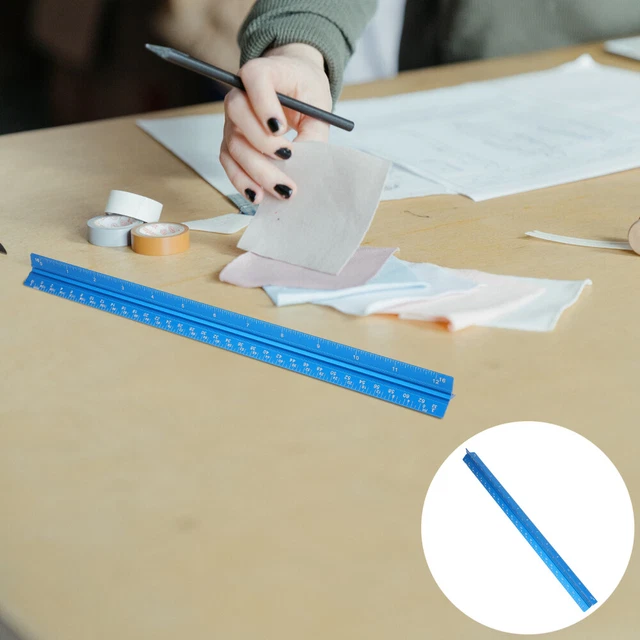 PORTABLE IMPERIAL SCALE Ruler Engineer Ruler Engineering Ruler £10.78 ...