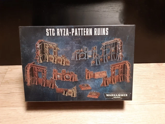 WARHAMMER 40.000 (40K) / Necromunda Terrain STC-Ryza Pattern Ruins NEW ...