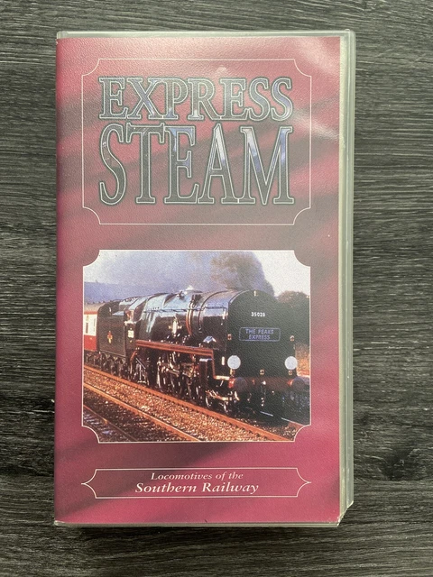 VINTAGE VHS VIDEO Tape ~ Express Steam - Locomotives Of The G.w.r ...