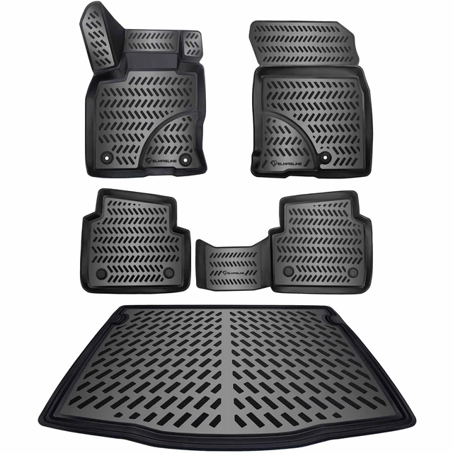 ELMASLINE 3D GUMMIMATTEN + Kofferraumwanne Set für FORD KUGA 3 (III) ab 2020 EUR 69,95 - PicClick DE