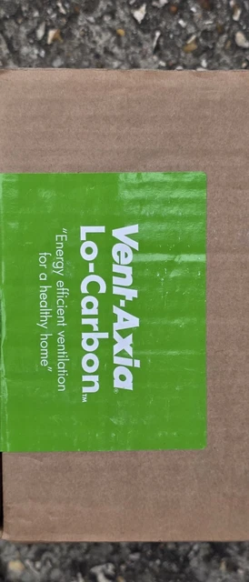VENT-AXIA LO-CARBON NBR dMEV HT 100mm Extractor Fan 473809A Humidity ...