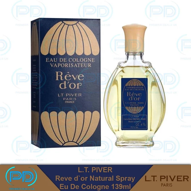 REVE D'OR | Eau De Cologne , Lotion Perfume 139ml | by LT Piver Paris £ ...