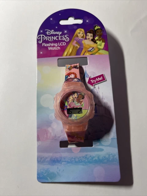 Disney Princess Flashing Lcd Watch Nip Way Cute There Is One Watch £8 10 Picclick Uk