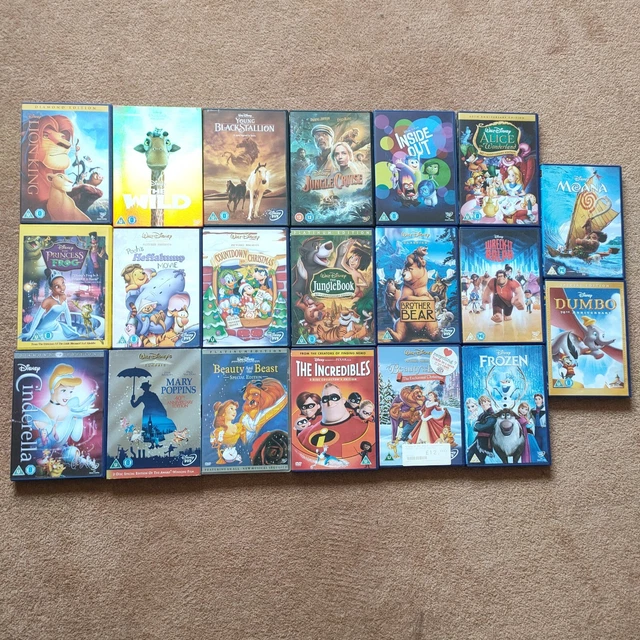 20 WALT DISNEY - DVD Bundle/ Joblot Beauty And The Beat Mary Poppins ...