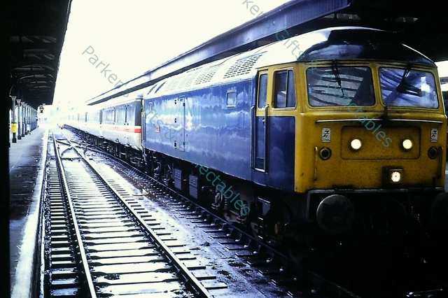 ORIGINAL 35MM RAILWAY Slide Diesel Electric Locomotive 47624 (Ref815B48 ...