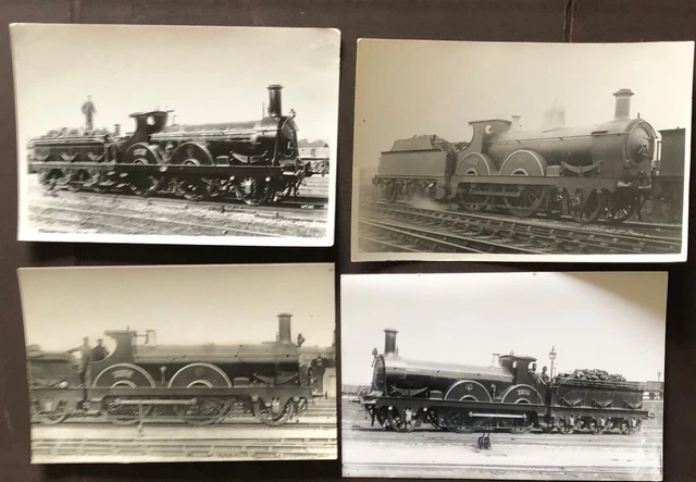 4 VINTAGE PHOTOGRAPHS Gwr Class 2201 Locomotives Nos. 2213 - 2215 £4.00 ...