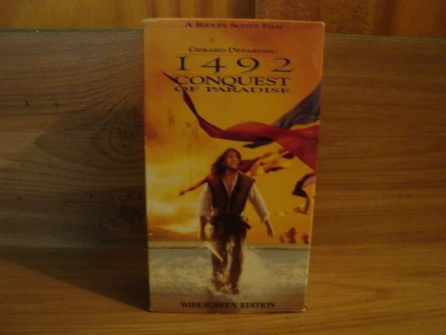 1492 CONQUEST OF Paradise VHS Movie $14.50 - PicClick CA