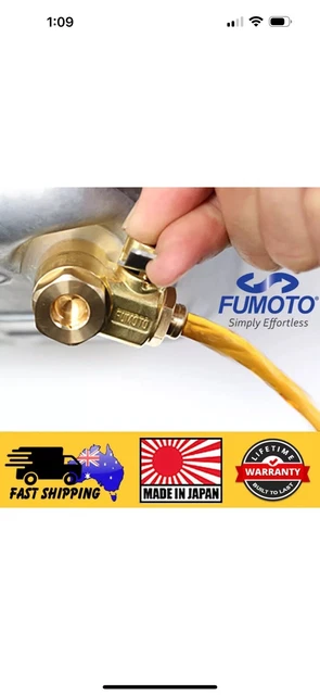 FUMOTO F106SX KIT Oil Valve Sump Plug for Ford Ranger T6 PX PK PJ Territory $100.00 - PicClick AU