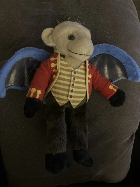 WICKED THE MUSICAL Flying Monkey Soft Plush Toy 30cm Chistery Wizard of ...