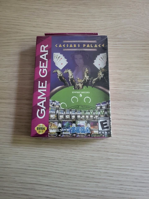 NEUF / NEW CAESARS PALACE jeu / game Caesar's palace for Sega Game Gear ...