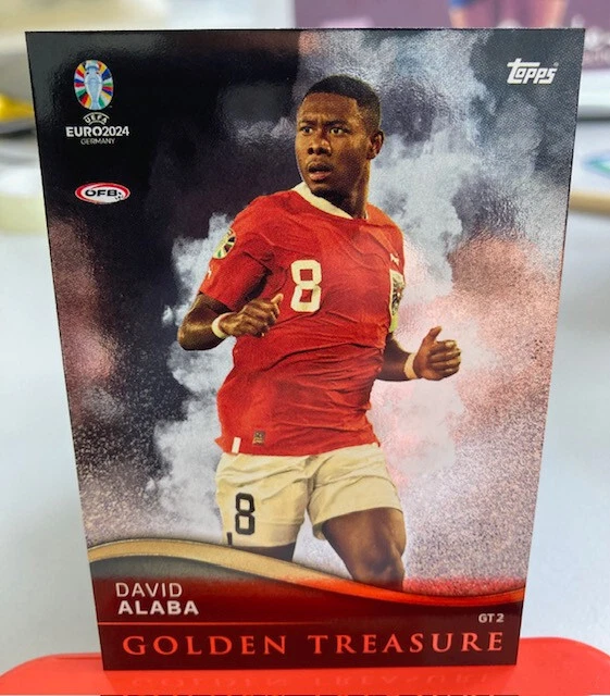 TOPPS MATCH ATTAX EURO, David Alaba, Golden Treasure, GT2 EUR 10,00 ...