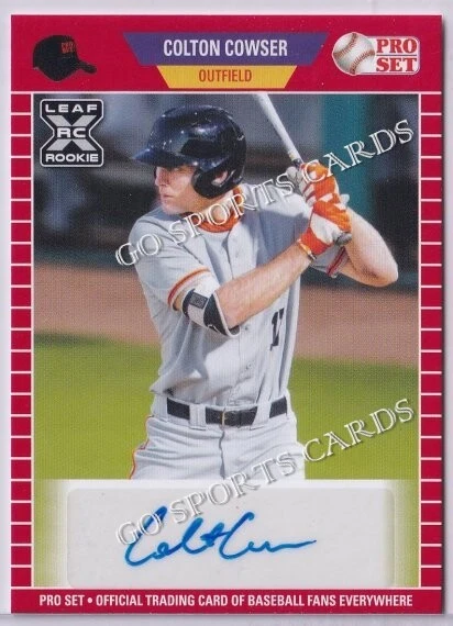 2021 LEAF PRO Set PS-CC1 Colton Cowser XRC Autograph Orioles $29.99 ...