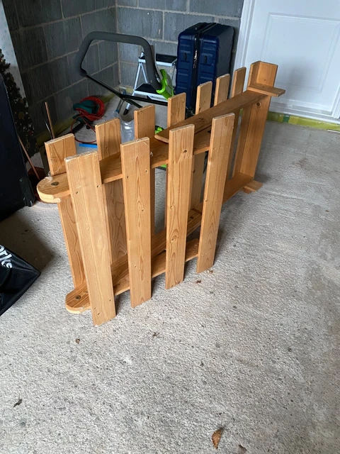 WOODEN FOLDABLE SINGLE Bed Frame £5.45 - PicClick UK