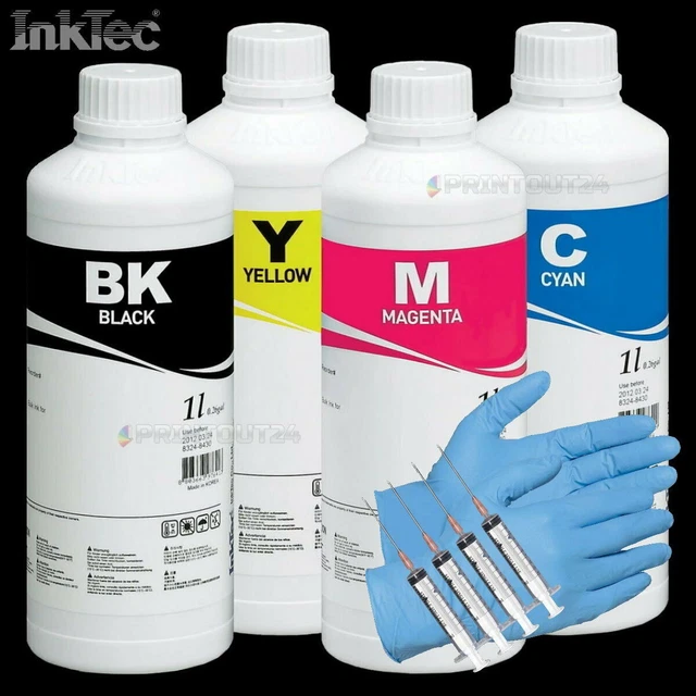 4X1L INKTEC® TINTE ink kit für Canon Pixma G2000 G2100 G2400 G2500 ...
