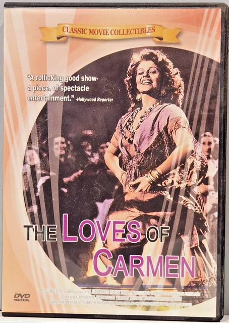 THE LOVES OF CARMEN - Rita Hayworth, Glenn Ford, Ron Randell, Victor Jory - DVD $7.95 - PicClick AU