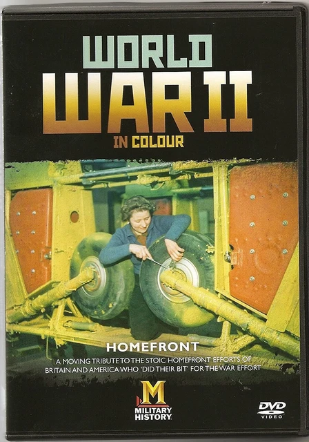 WORLD WAR 2 IN COLOUR - Homefront DVD Free UK P&P Top-quality Trusted ...