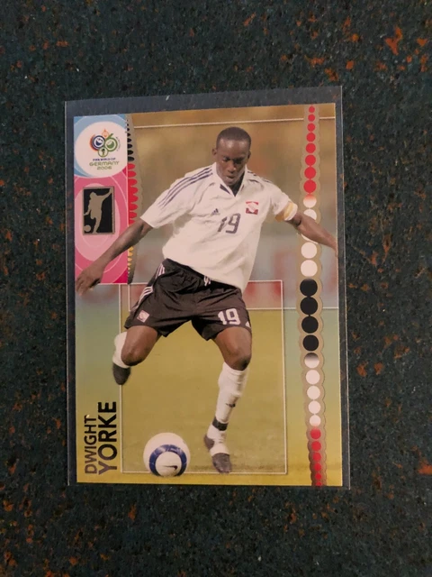 PANINI FIFA 2006 Germany World Cup Soccer Card #180 Dwight Yorke ...