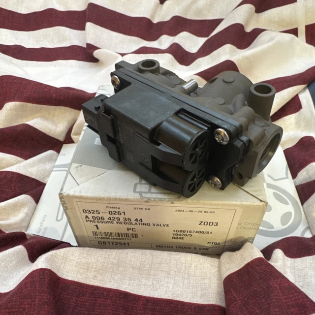 MERCEDES BENZ ACTROS MP4 Pressure Regulating Valve ABS Brake Wabco ...