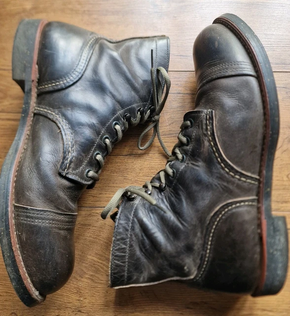 RED WING RANGER Boots 8116 Uk 10 Us 11 Charcoal Rough And Tough £177.48 ...