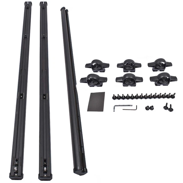 TRAIL RAIL SYSTEM Tie Down Rails For 2020-2023 Jeep Gladiator 82215956 ...