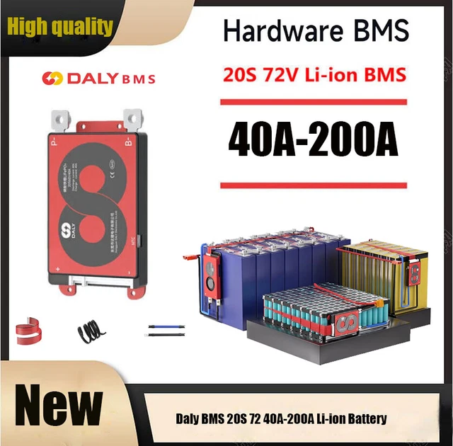 DALY BMS 20S 72V 40A-200A Li-ion Battery Banlance BMS Common Port Board FS £27.59 - PicClick UK
